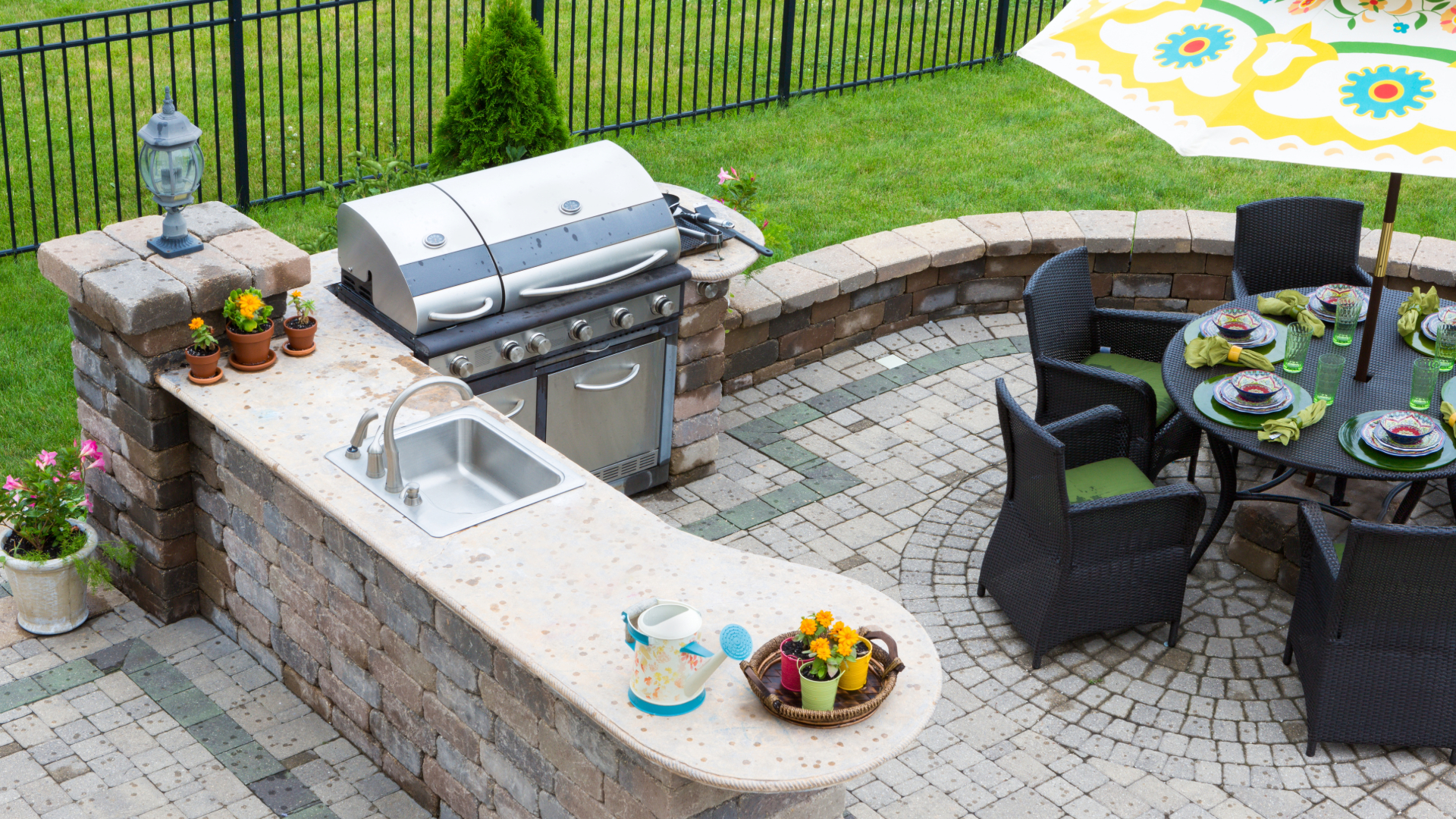 Outdoor Kitchen Construction in Janesville, Wisconsin